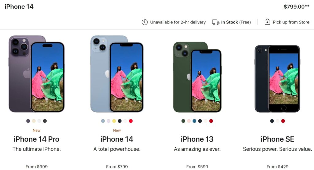 Сколько стоит Apple iPhone в Америке в 2025 году
